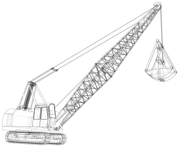 Dragline Vector Images (over 300)
