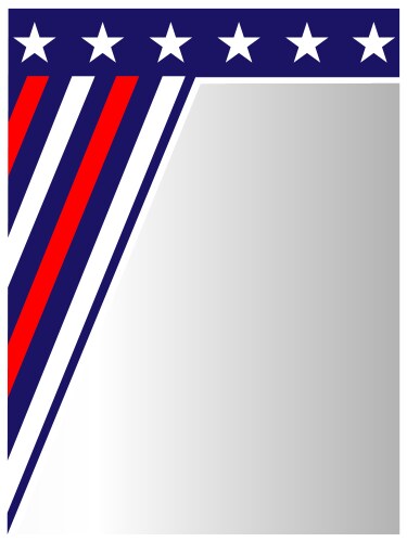 Horizontal frame and border with india flag Vector Image