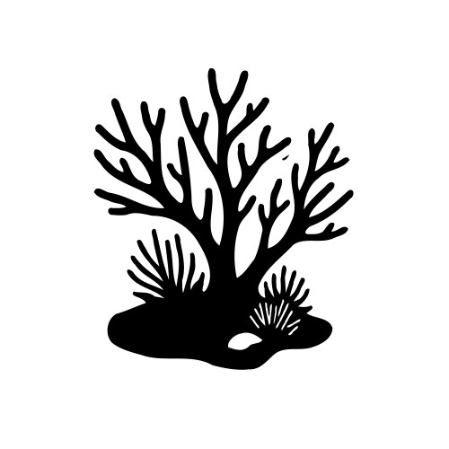 Coral Silhouette Vector Images (over 11,000)