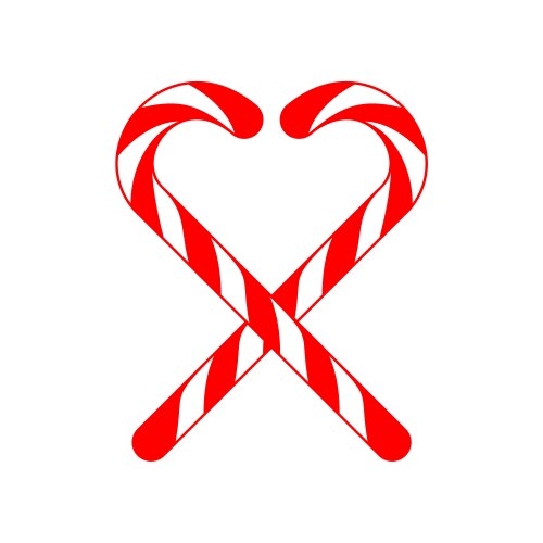 Candy Cane Crossed Vector Images (over 230)