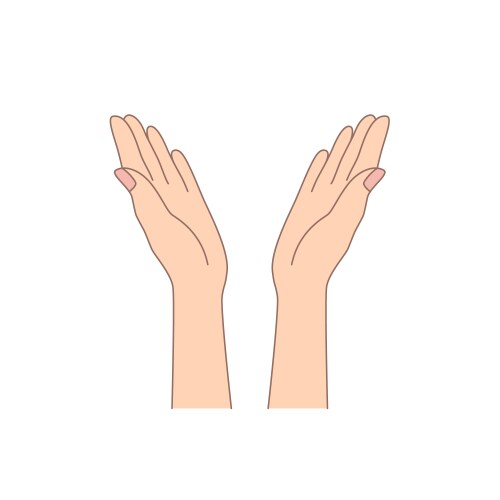 Hand Praise Symbol Vector Images (over 820)