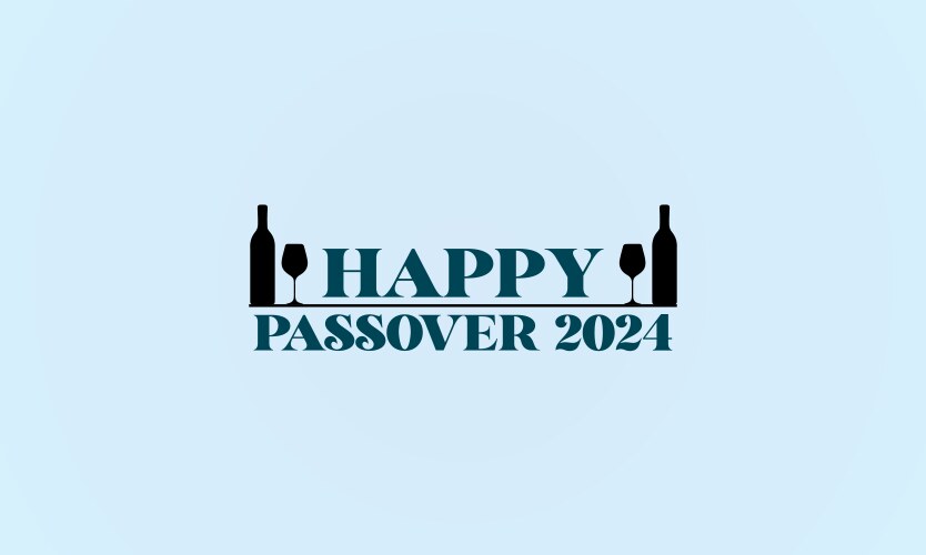 Celebrate passover 2024 with stunning text designs