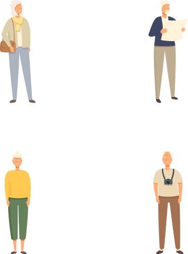 Senior Citizen Vector Images (over 4,000)