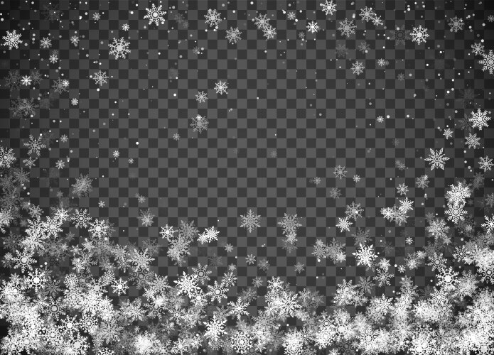 Beautiful Falling Snow Vector Images (over 5,100)