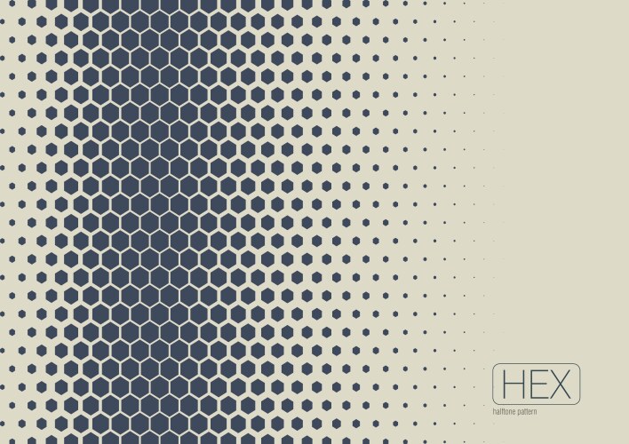 2d geometric two colors triangle halftone pattern Vector Image