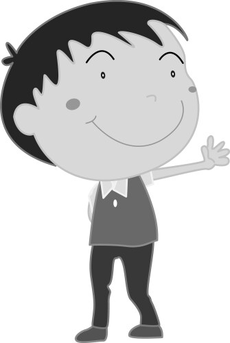 Boy Waving Vector Images (over 12,000)