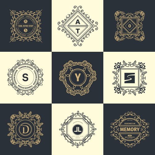 Monogram Logo Vector Images (over 1.3 million)