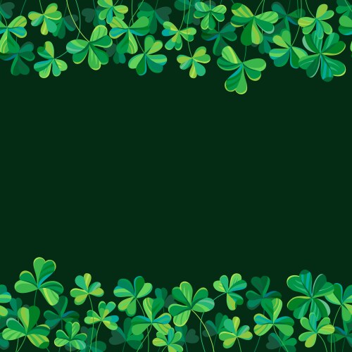 Four Leaf Clover Border Vector Images (over 1,300)