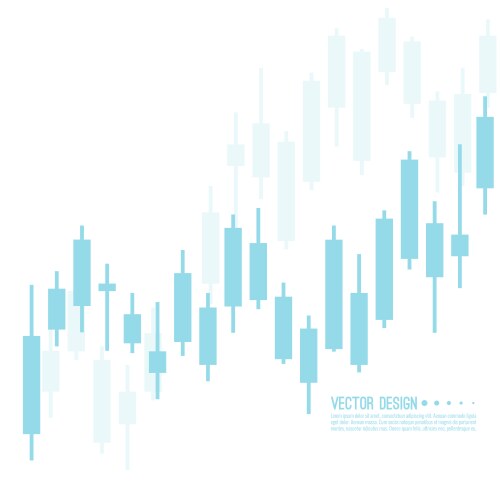 Japanese candlestick indicator Royalty Free Vector Image