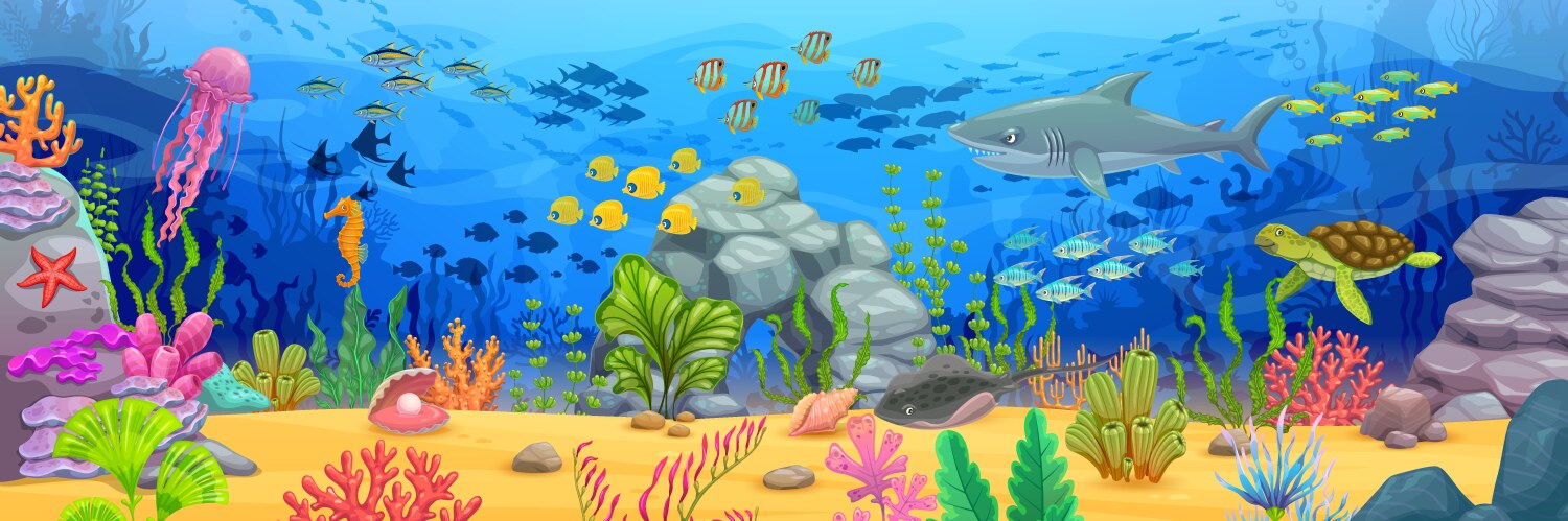 Under Sea Banner Vector Images (over 1,500)
