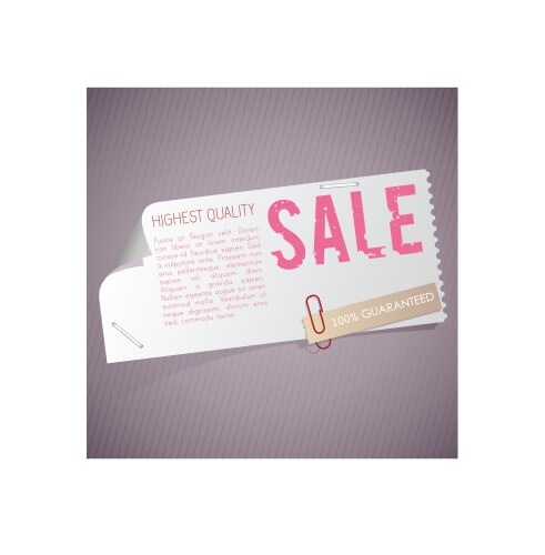 Demonstration promotion advertisement concept Vector Image