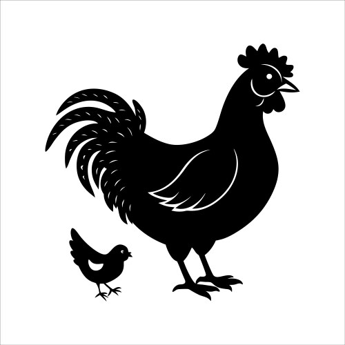 Chicken Worm Vector Images (over 250)