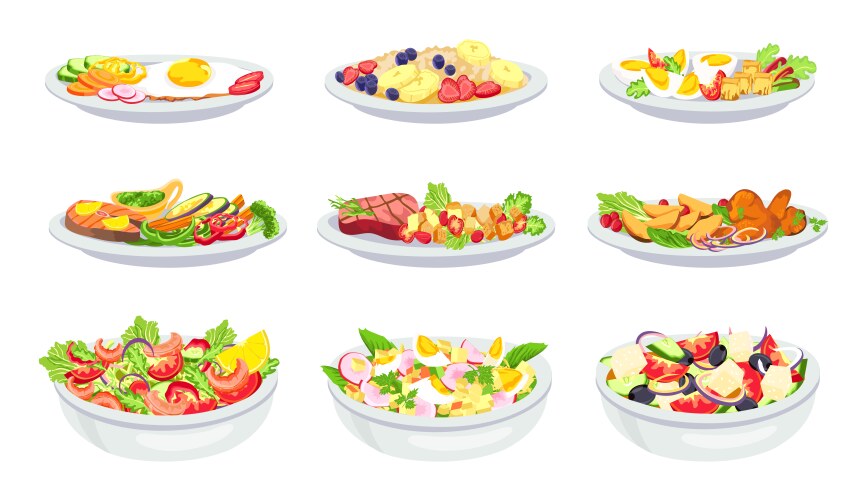 Meal Royalty Free Vector Image - VectorStock