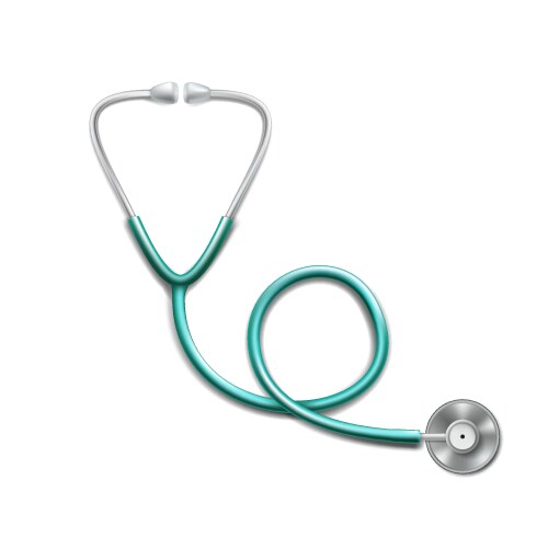 Stethoscope isolated Royalty Free Vector Image