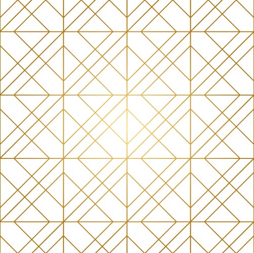 Golden lines geometric seamless pattern Royalty Free Vector