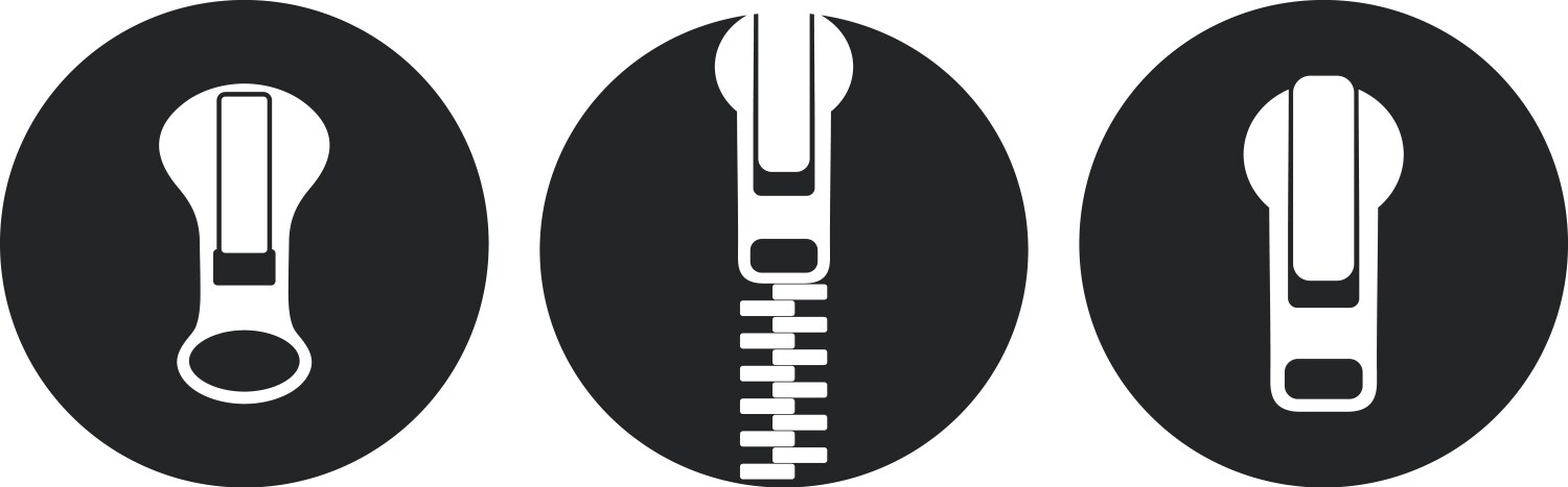 Zipper Outline Vector Images (over 4,300)