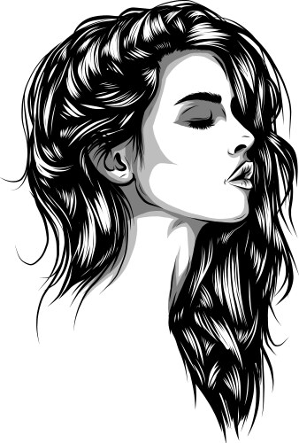 Woman Face Outline Vector Images (over 56,000)
