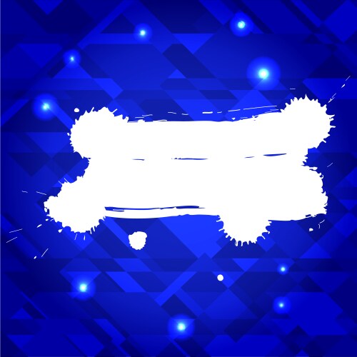 Blue grunge frame Royalty Free Vector Image - VectorStock