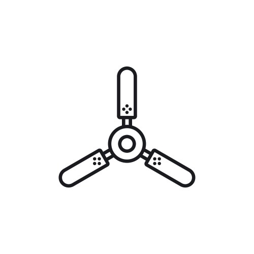 Ceiling Fan Symbol Vector Images (over 1,500)