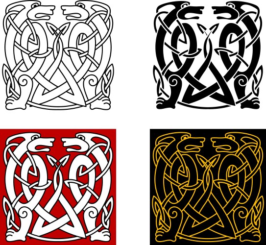Celtic Animal Vector Images (over 1,800)