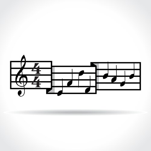 Musical notes Royalty Free Vector Image - VectorStock