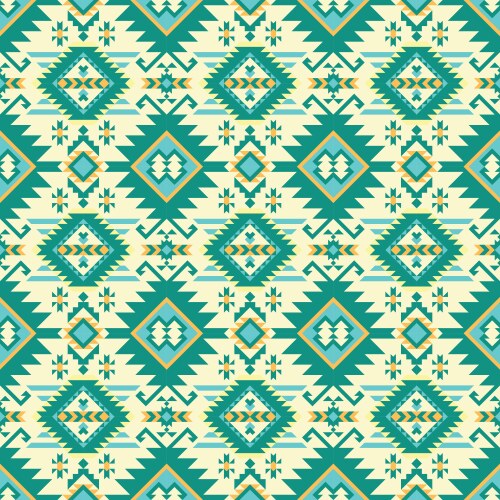 Ethnic seamless pattern geometric design Vector Image