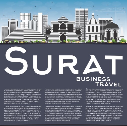 Surat Buildings Building Vector Images (42)