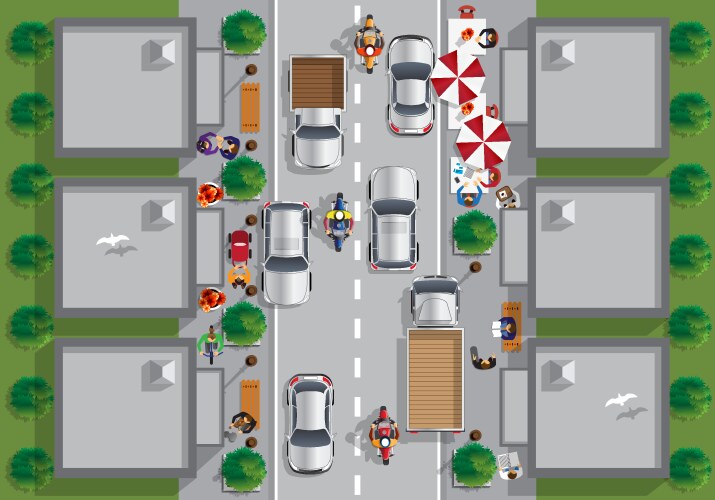 City Street Vector Images (over 230,000)