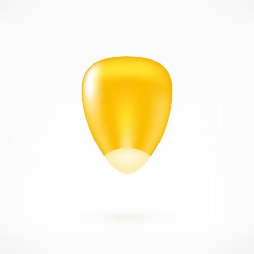 Corn seed icon Royalty Free Vector Image - VectorStock