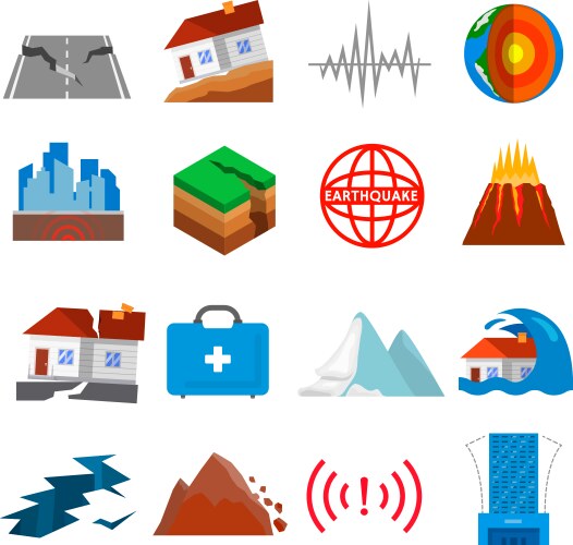 Earthquake Vector Images (over 15,000)