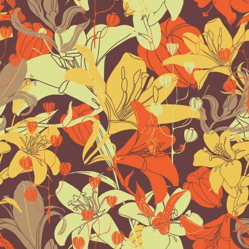 Seamless Floral Vector Images (over 510,000)