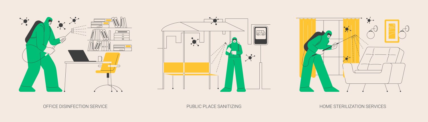 Ai-analyzed public health abstract concept Vector Image