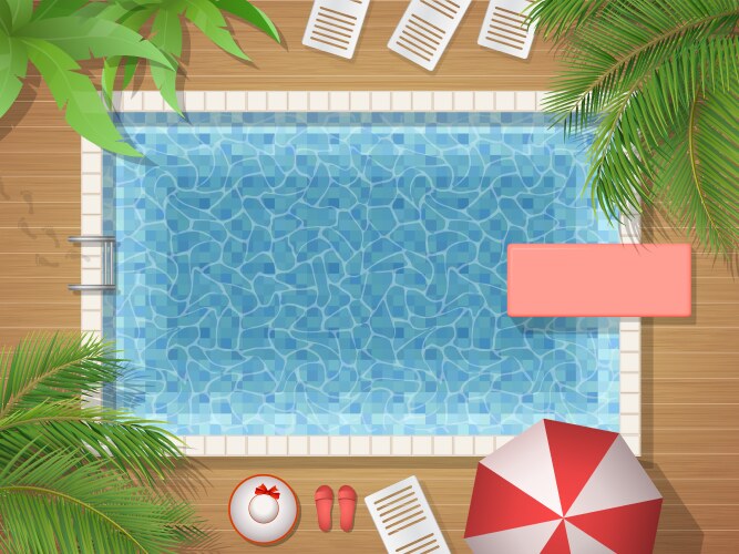 Swimming Pool Top View Vector Images (over 2,700)