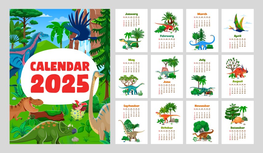 2025 Calendar Vector Images (over 16,000)