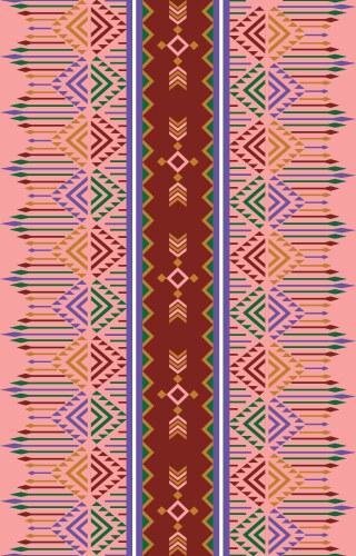 Abstract ethnic tribal wallpaper backdrop Vector Image