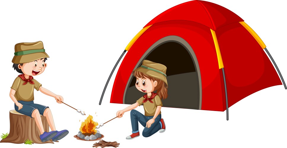 Kids Camping Clipart Vector Images (over 1,000)