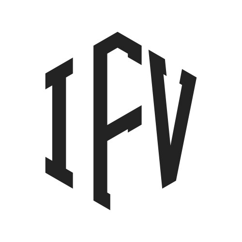 Boy logo design initial letter monogram Royalty Free Vector