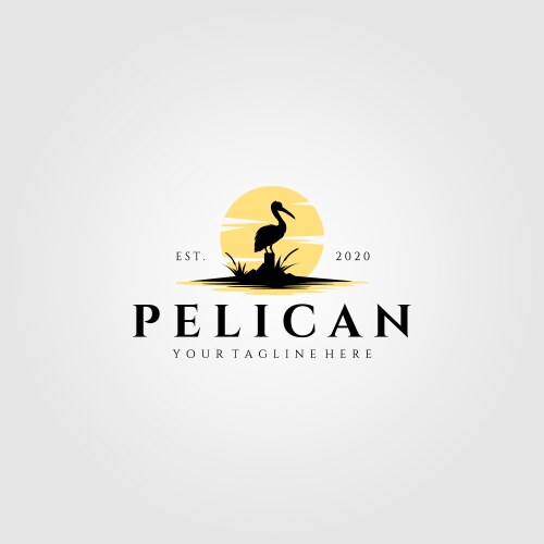 Kayak logo inspirations with sun background Vector Image