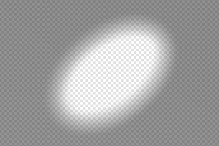 Shadow overlay spotlight effect isolated Vector Image