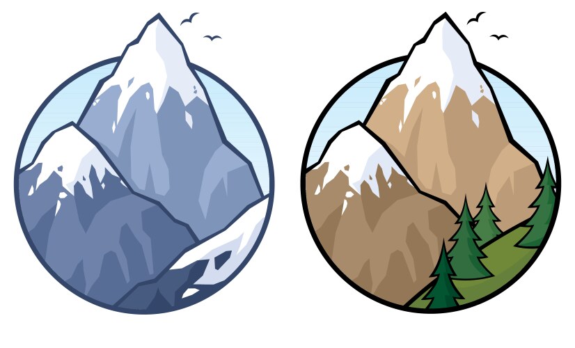Free Mountain Vector Images (over 10,000)