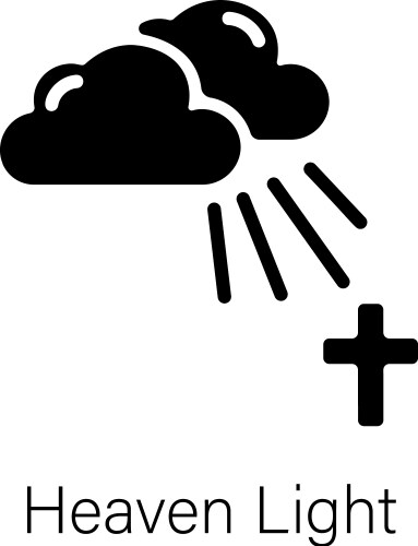 Divine light Royalty Free Vector Image - VectorStock