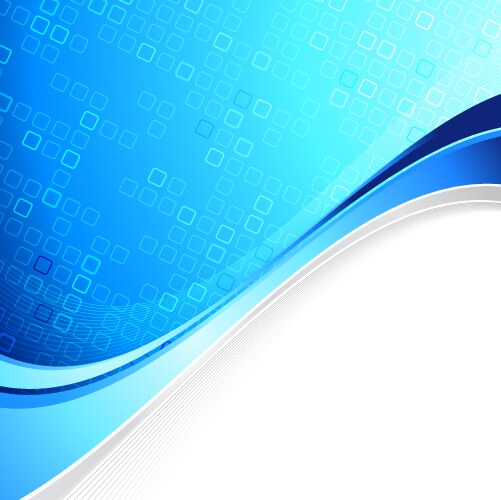 Blue modern folder with metal border design Vector Image