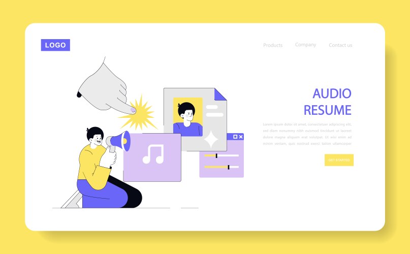 Alternative types summaries flat Royalty Free Vector Image