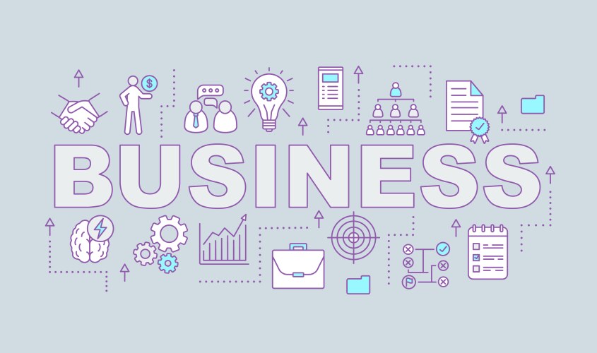 Private sector word concepts dark blue banner – Royalty-Free Vector ...