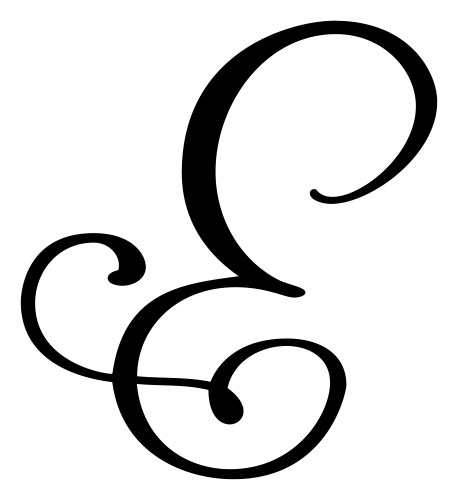 Cursive E Letter Vector Images (over 140)