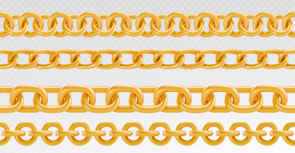 Gold Rope Chain Vector Demarcation, Gold, Red, Rope, Isolated, Barrier