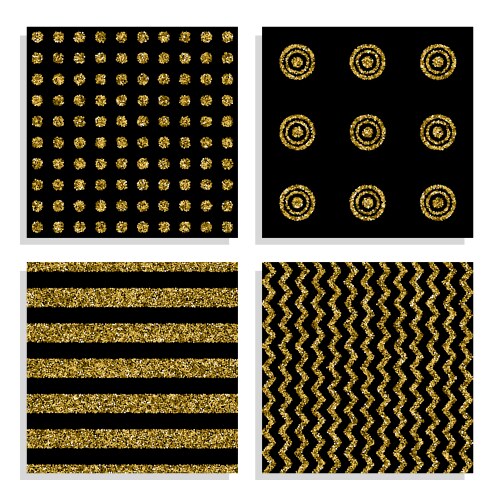 Seamless polka dot red pattern with hearts Vector Image