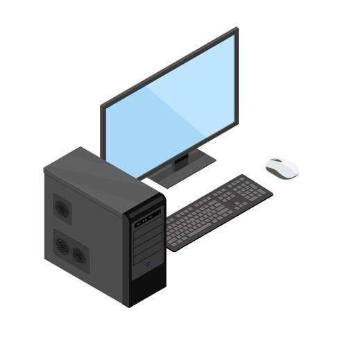 3d Computer Monitor Vector Images (over 26,000)