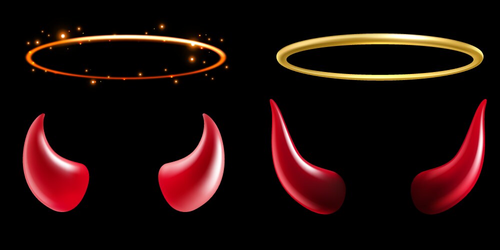 Angel Devil Vector Images (over 6,100)