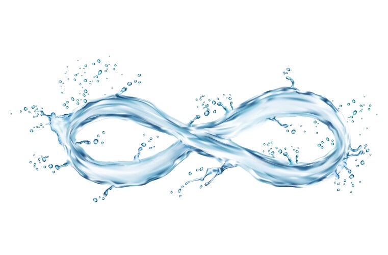 Water splash butterfly Royalty Free Vector Image